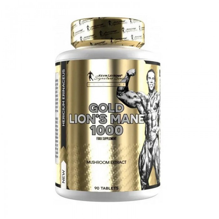 Kevin Levrone Gold Lion's Mane 1000 mg (90 tabs) - лише оригінал ...